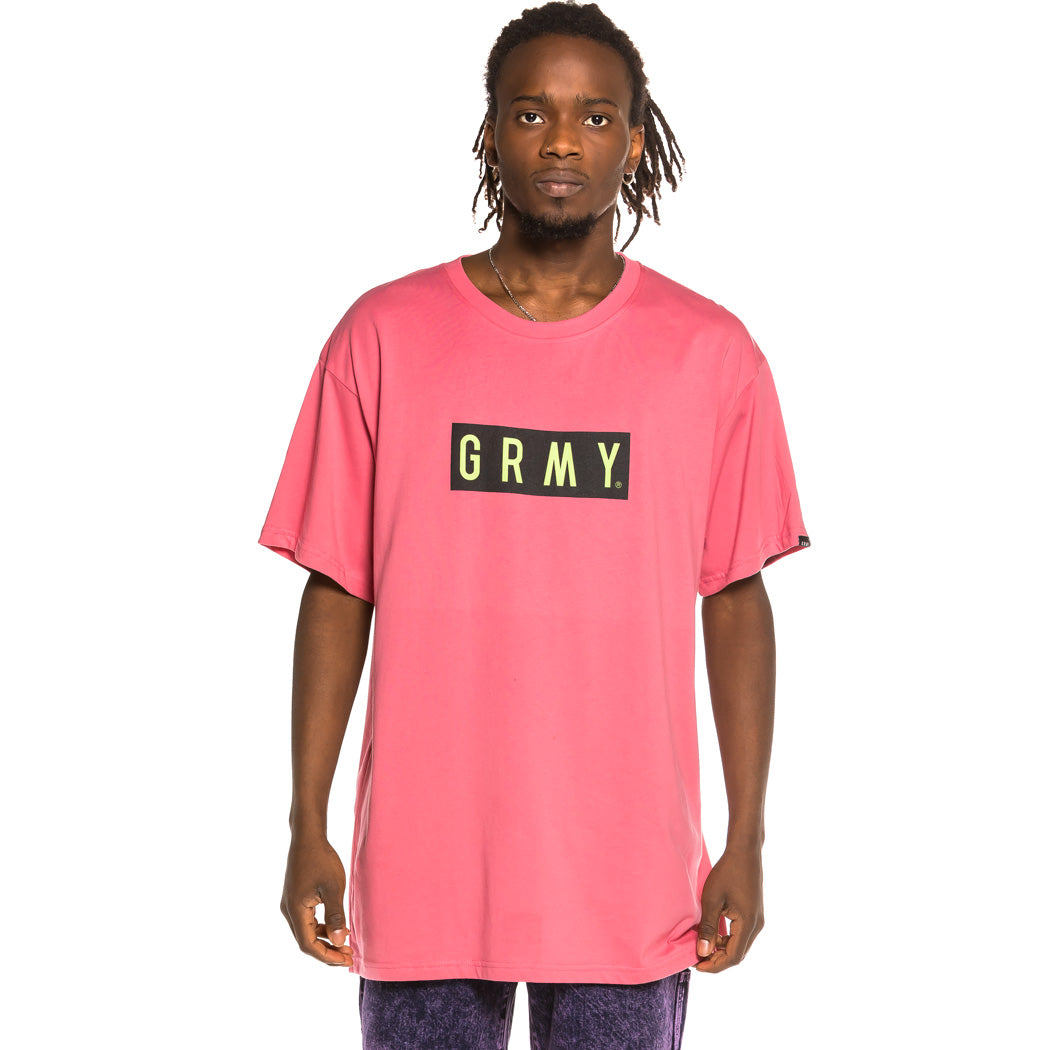 GRIMEY GRIMEY BOX LOGO TEE PURPLE – Grimey Store